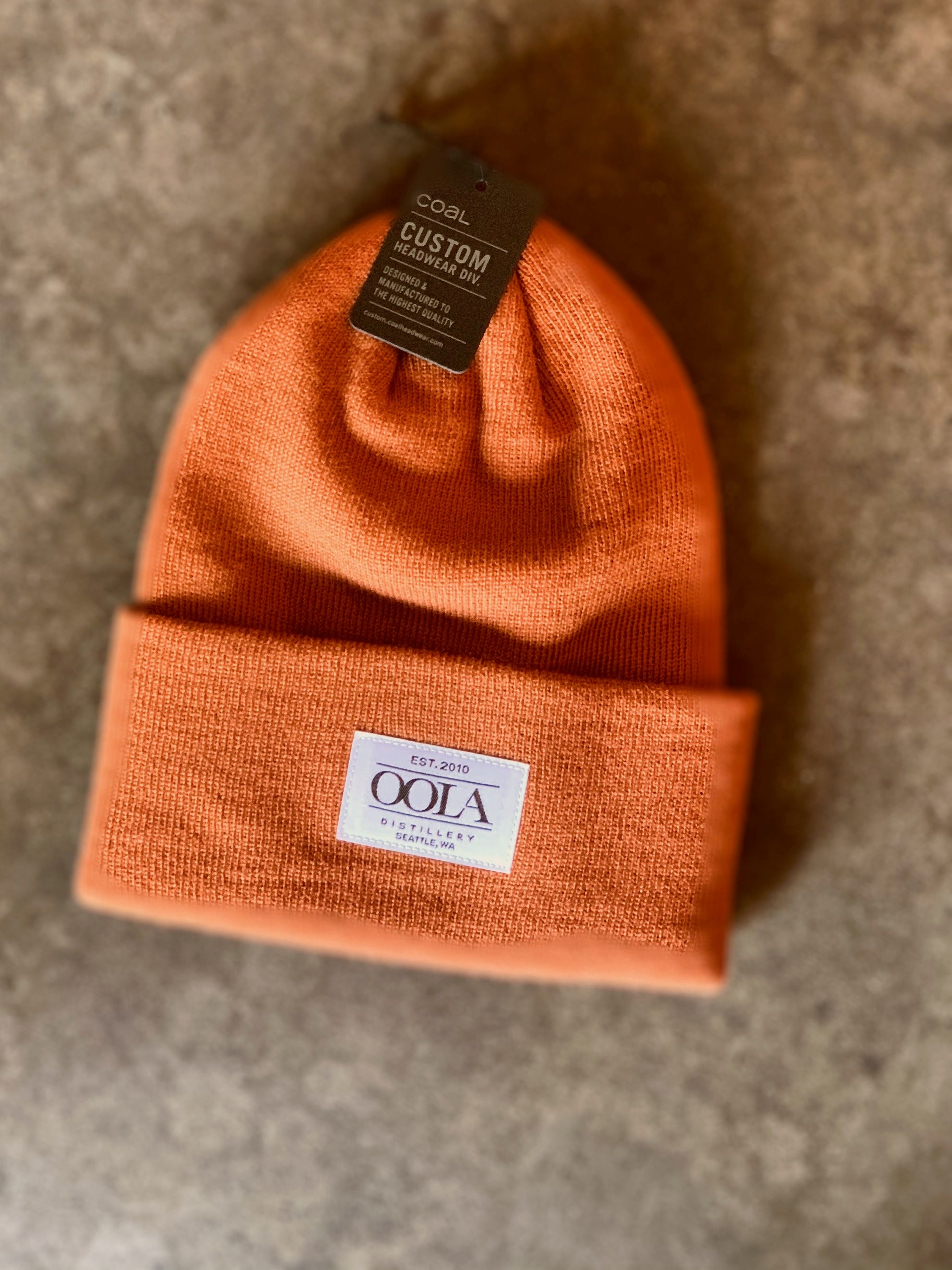 OOLA Beanie (rust orange) – OOLA Distillery